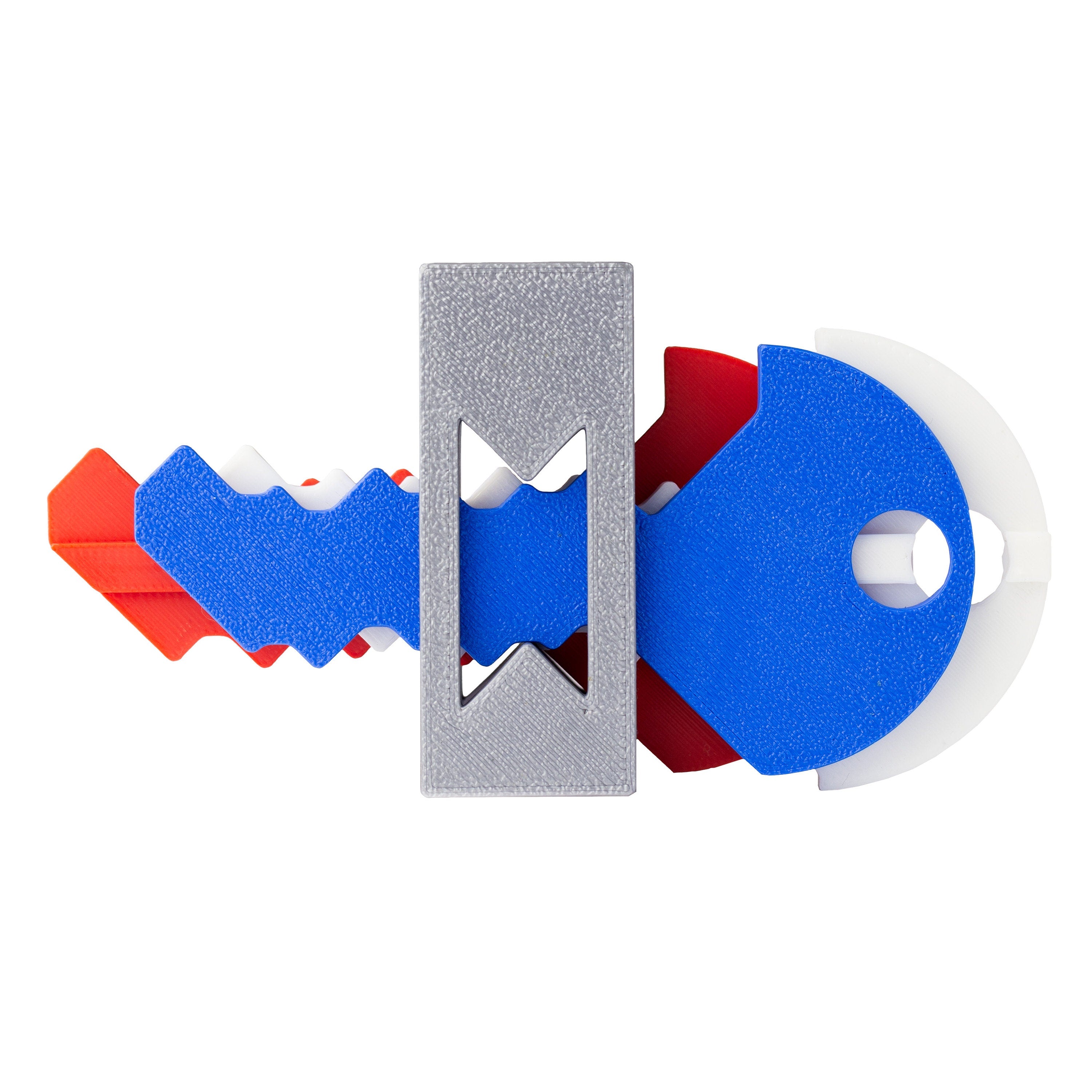 Oskar Key puzzle. 55 steps to solve. – Puzzle Guy Store
